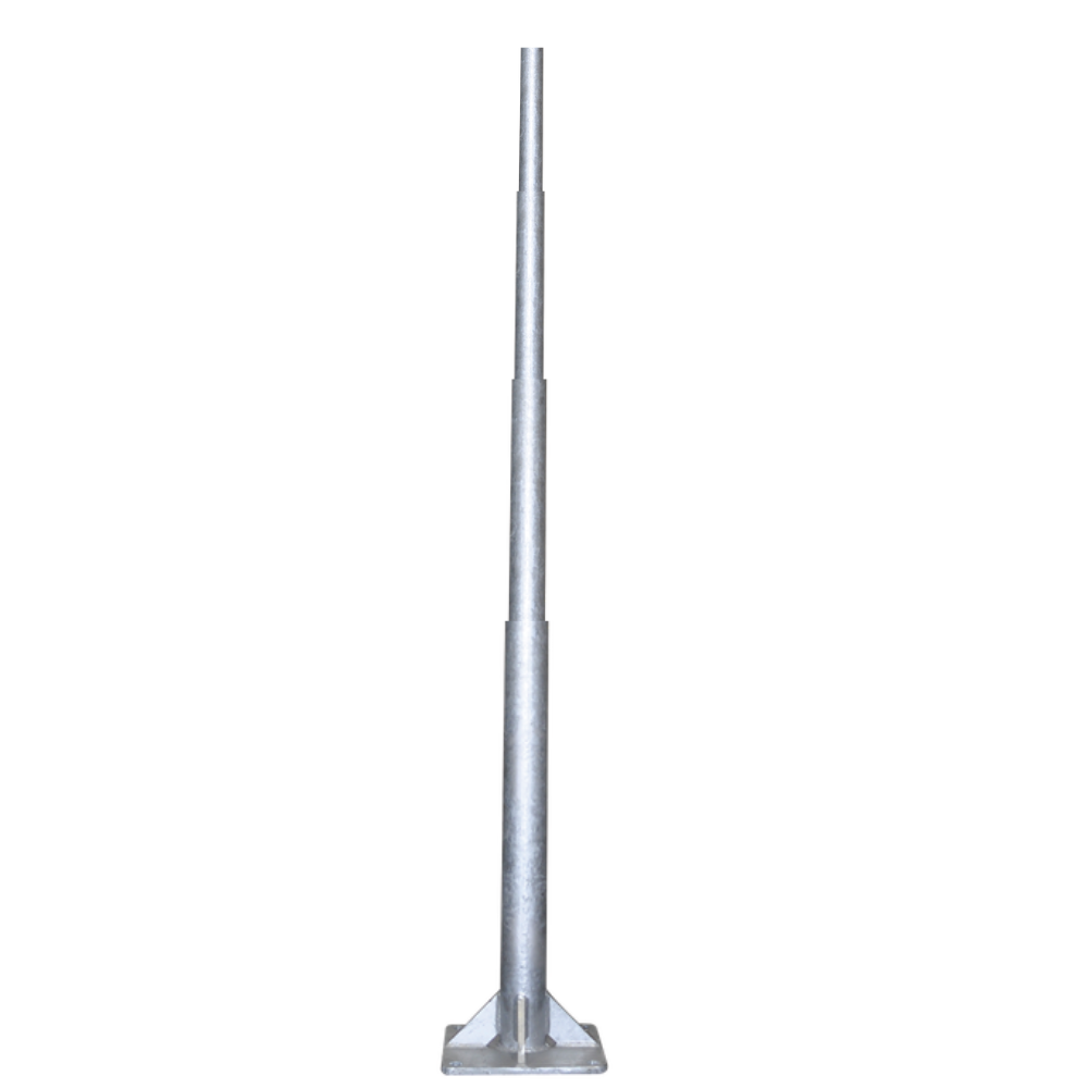 Poste tubular 9 metros galvanizado | ORBE
